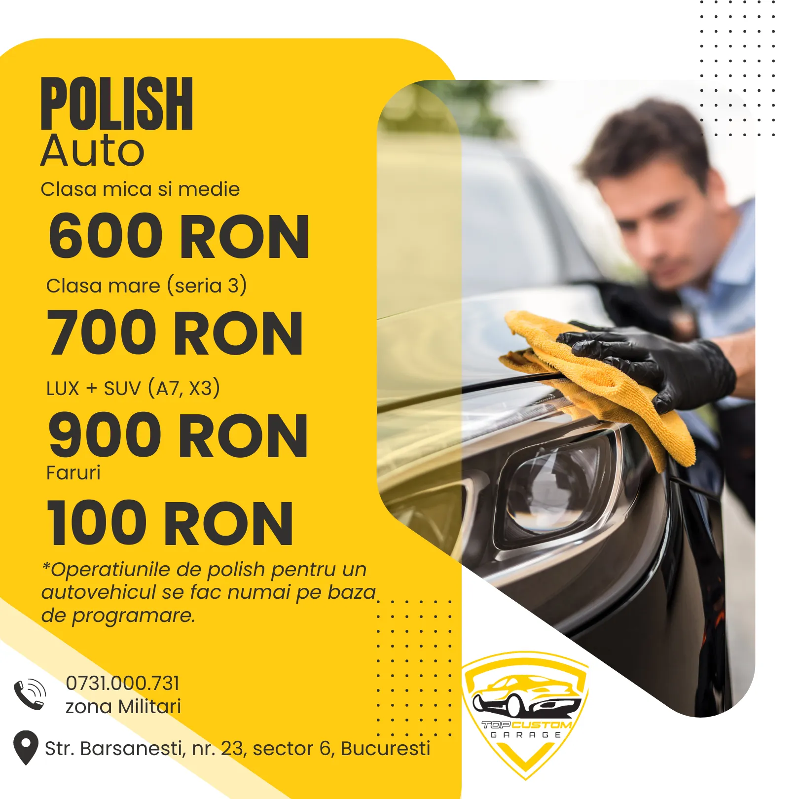 Detailing Auto | ServiceAuto Militari